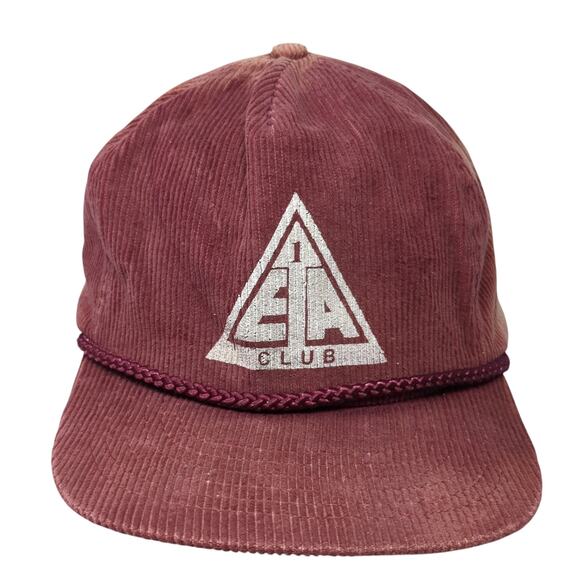 Unbranded | Accessories | Ea Club Strapback Baseball Cap Red Os ...